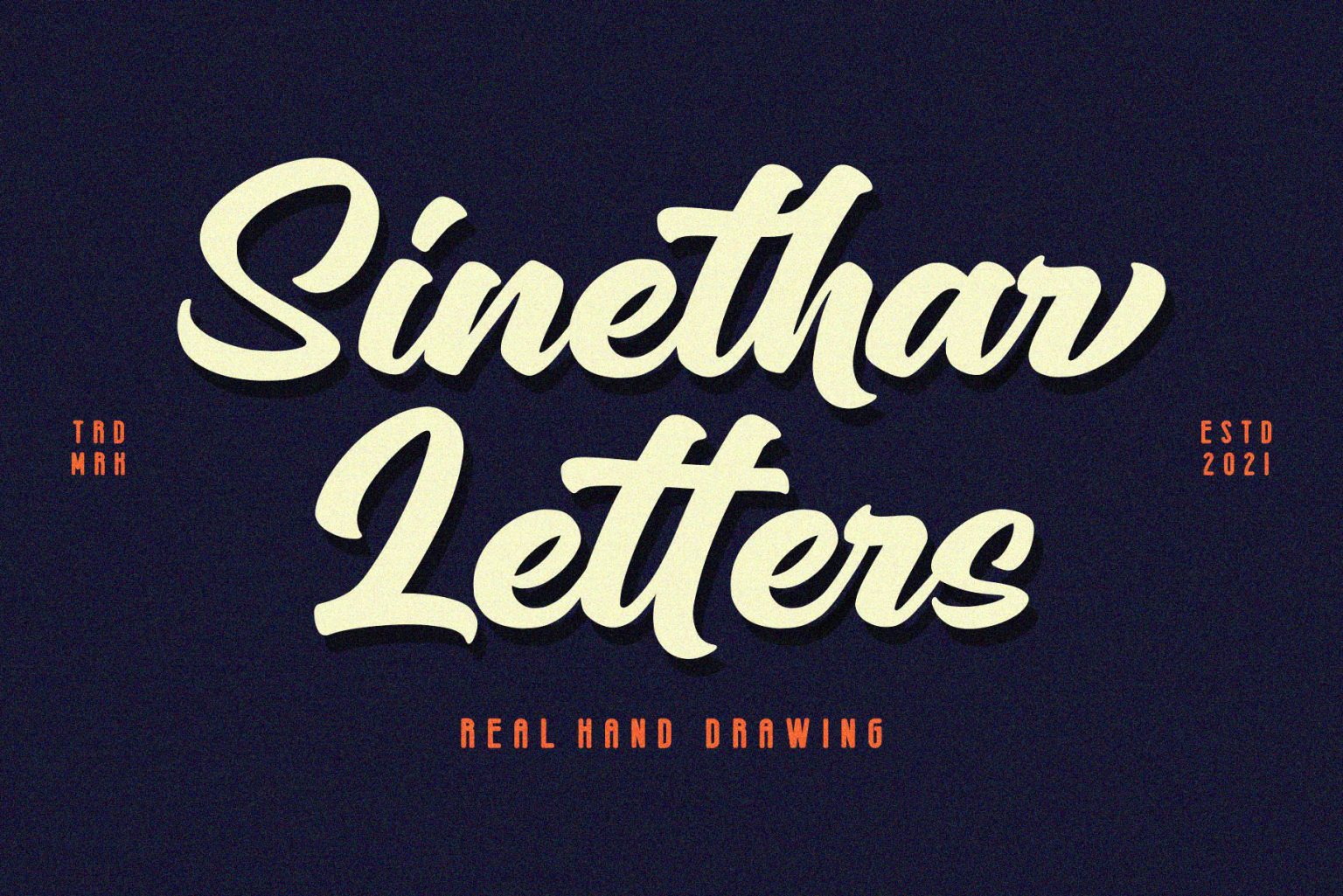 Sinethar Bold Script - hanzelspace.com