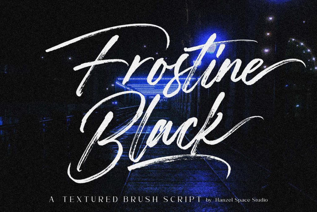 Twilight - Textured Brush Script - hanzelspace.com