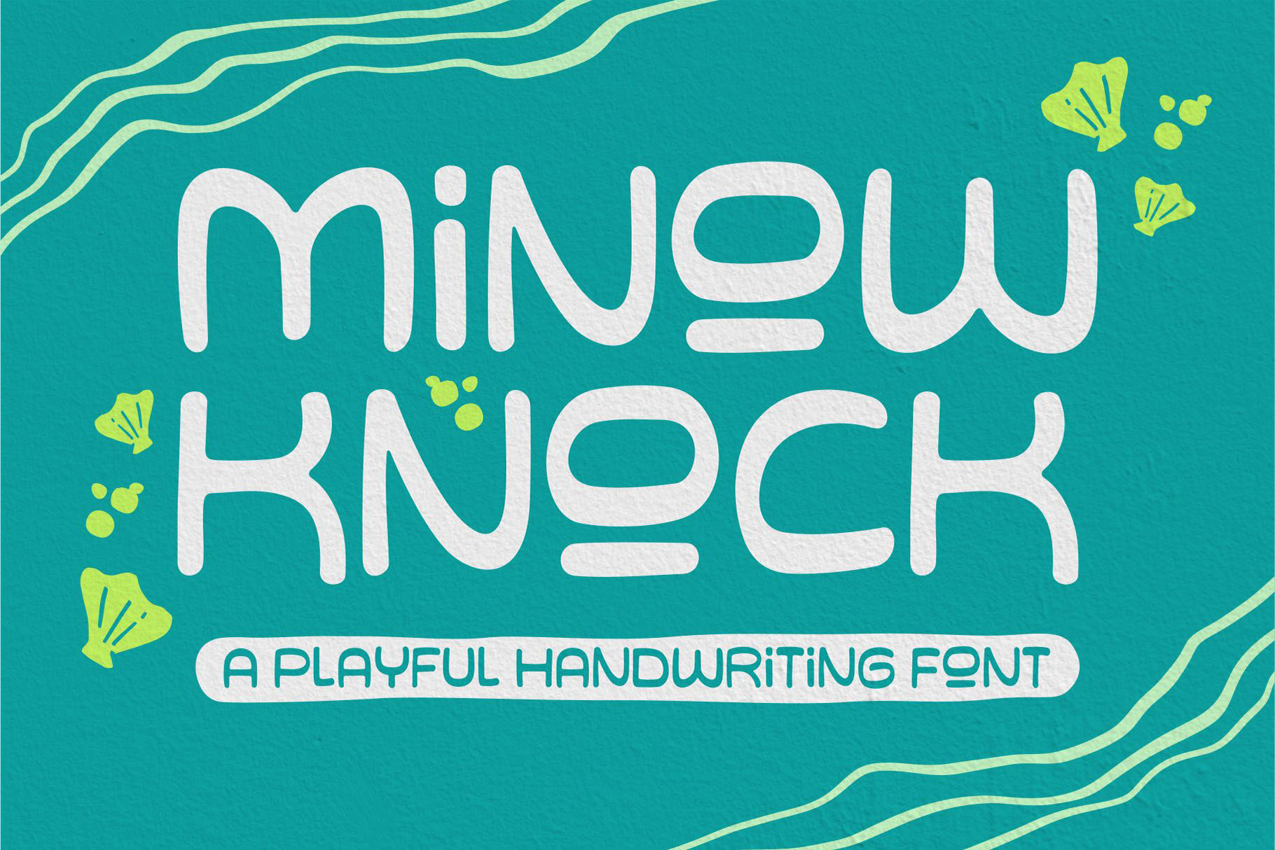 Minow Knock - Handwriting Font - Hanzel Space Studio